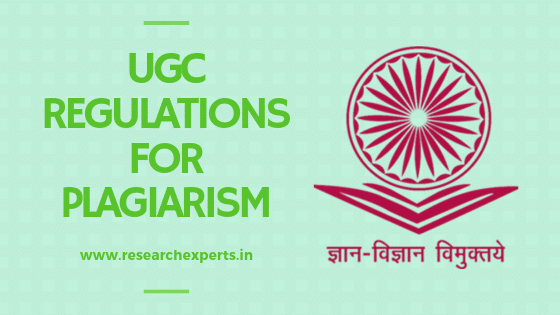 UGC Regulations for Plagiarism - Research Experts